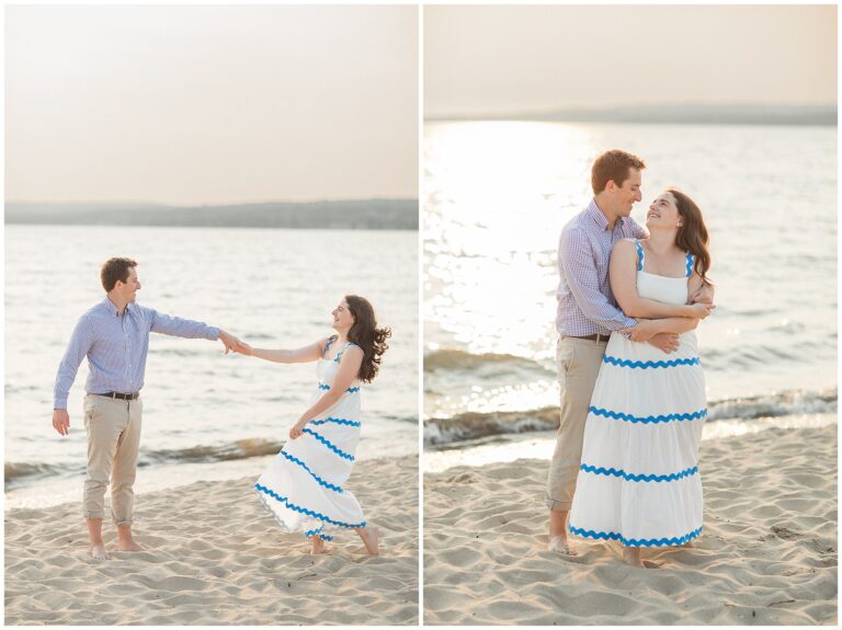Petoskey Michigan Engagement | Megan + Matt - Kelsey Combe Photography